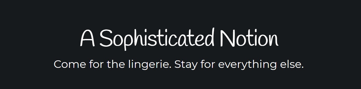 How to Put on a Bra - A Sophisticated Notion